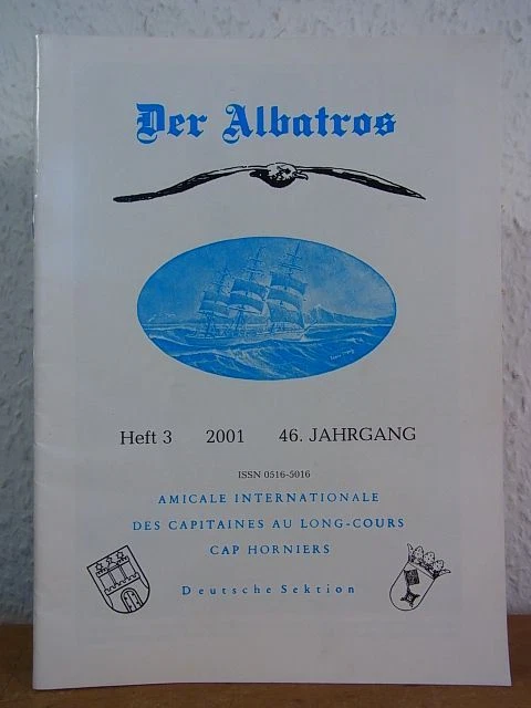 DER ALBATROS. MITTEILUNGSBLATT der deutschen Cap Horniers. 46. Jahrgang 2001, He £8.10 - PicClick UK
