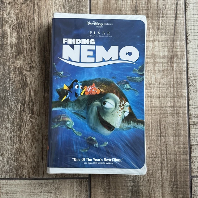 FINDING NEMO (VHS, 2001) Disney Pixar Movie With Clamshell Case £7.11 ...
