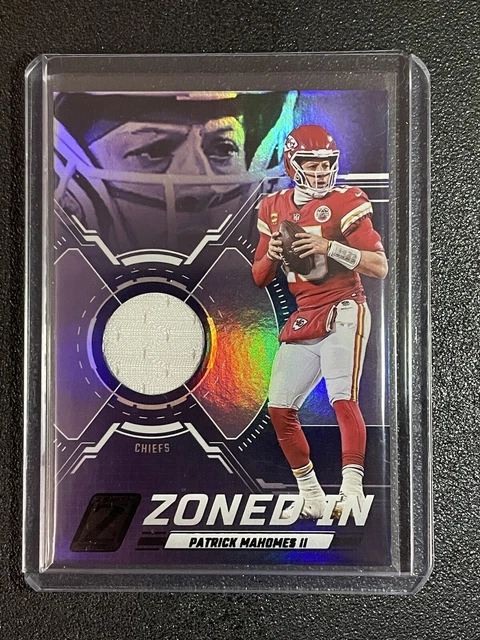 2023 PANINI ZENITH Patrick Mahomes patch zoné #ZI-PMS Chiefs EUR 0,92 ...