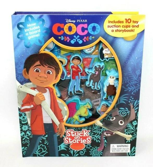 DISNEY PIXAR COCO: Stuck on Stories 10 Toys and Board Game £10.50 ...
