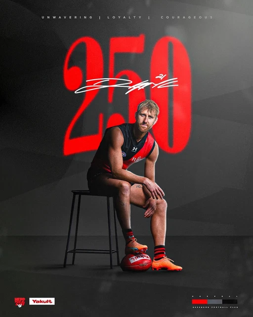 2024 ESSENDON BOMBERS Afl football team poster, BARGAIN,FREE POST 3 $12 ...