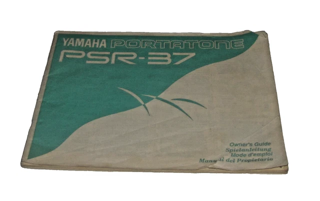 YAMAHA PORTATONE PSR-37 Spielanleitung / Owner's Guide EUR 4,99 ...