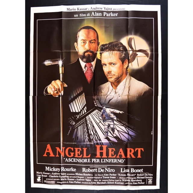 AFFICHE ANGEL HEART Mickey Rourke Robert De Niro Lisa Bonet Kassar ...