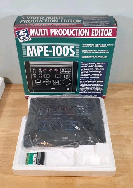 GSE MPE-100S MULTI Production Editor Mixer Video New Open Box £39.99 ...