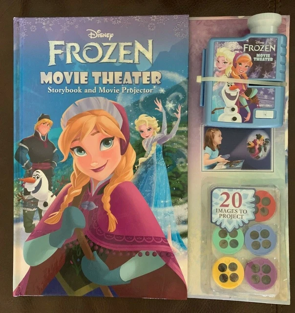DISNEY PRINCESS MOVIE Theater Story Book and Movie Projector £12.03 ...