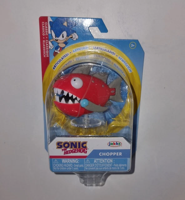 SONIC THE HEDGEHOG CHOPPER 2.5" Figure Jakks Pacific Wave 11 Rare EUR ...