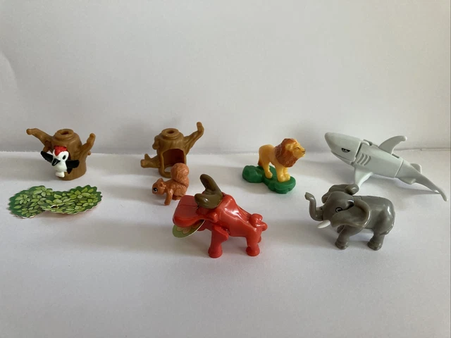 KINDER SURPRISE EGG Toys Animals Collections 6 Toys Natoons Squirrel ...