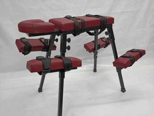 RESTRAINT BENCH, FOLDABLE Spanking Bench, Head Rest Bench, Bdsm Bondage ...