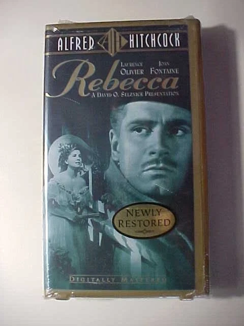 REBECCA VHS 1998 Alfred Hitchcock Lawrence Olivia Anchor Bay Home ...