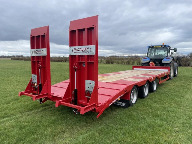 LOW LOADER TRACTOR Trailer New McCauley 27 Tonne ☎️07711 285948☎️ Tri ...