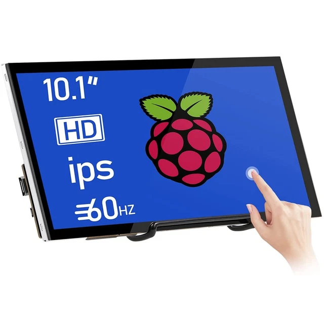 HMTECH RASPBERRY PI Screen 10.1 Inch Touchscreen Monitor 1024x600 ...