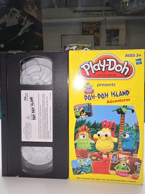 PLAY-DOH PRESENTS: DOH-DOH Island Adventures (VHS) Hasbro Animated ...