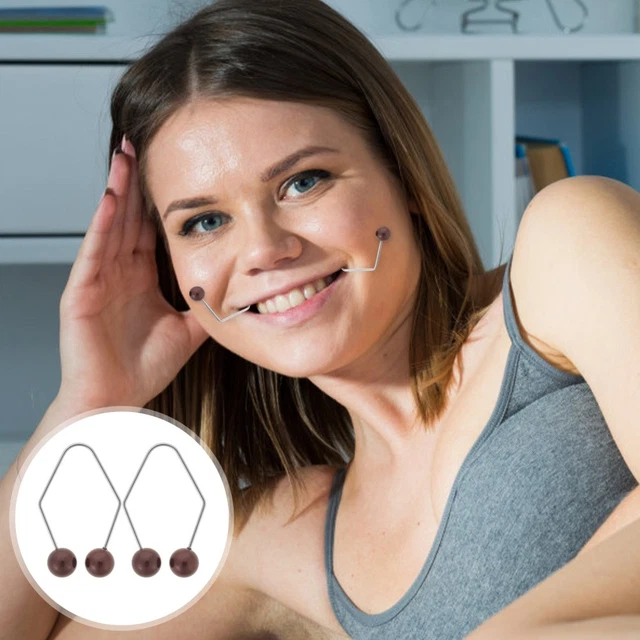 1 PAIR DIMPLES Trainer Face Dimples Develop Makers Dimples Shaper Face ...