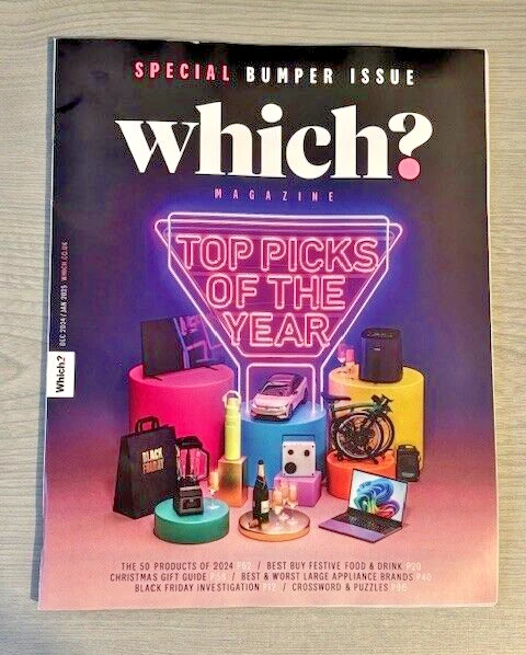 WHICH? MAGAZINE DECEMBER 2024 January 2025 Which Consumer Reviews ...