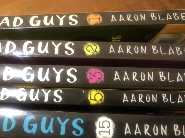 CHILDREN'S BOOK BUNDLE 7- 9 Years THE BAD GUYS Aaron Blabey Books 1 2 3 ...