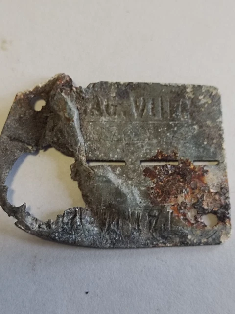 GERMAN WW2 PRISONER Of War Stalag VIIIC Sagan Identity Tag £26.72 ...