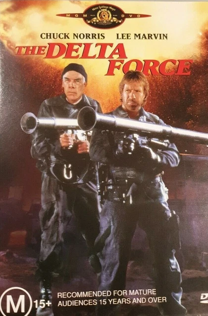 THE DELTA FORCE DVD - Chuck Norris (Region 4, 2004) FREE POST $8.95 ...