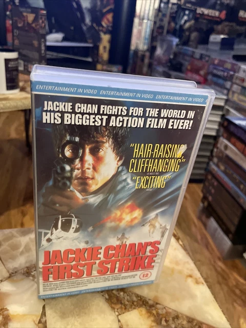JACKIE CHAN'S FIRST Strike (VHS, 1998) £7.00 - PicClick UK