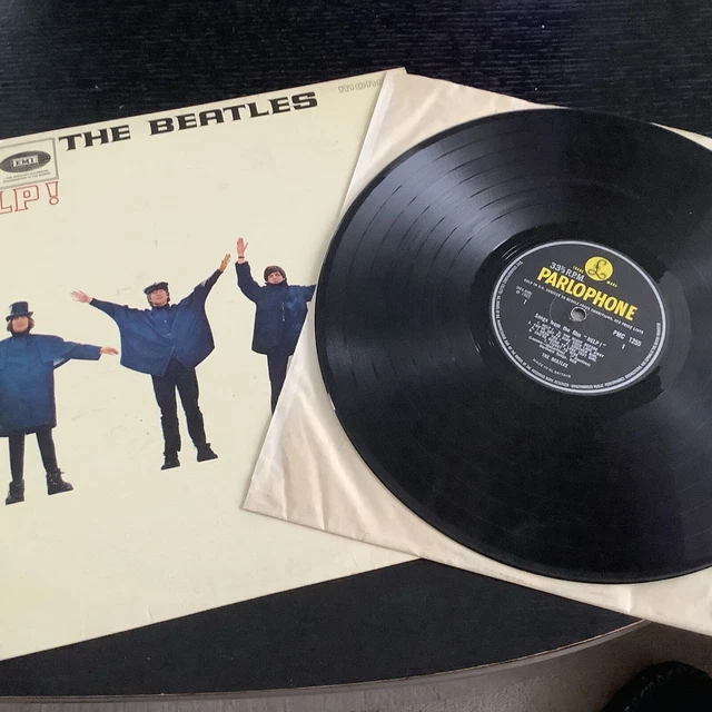 THE BEATLES **HELP** 1965 UK first press 14-track Mono LP UK Vinyl LP ...