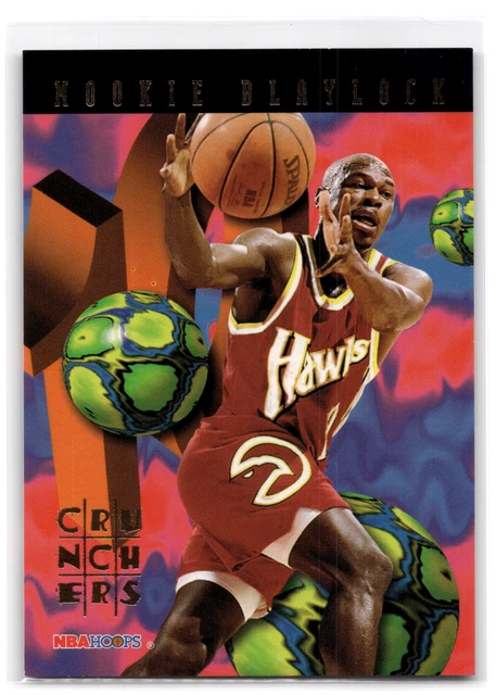 1995-96 HOOPS NUMBER Crunchers #25 Mookie Blaylock Atlanta Hawks 4F EUR 2,21 - PicClick FR