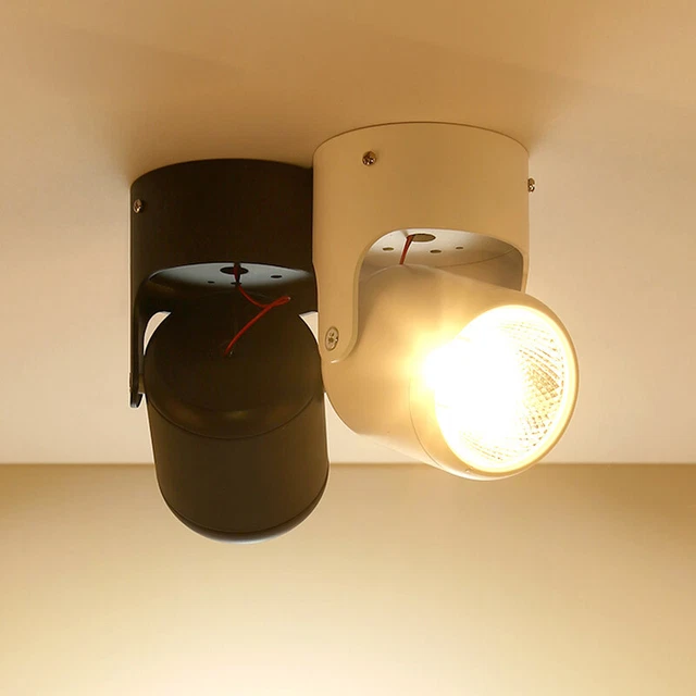 COB LED CEILING Light Fixture Adjustable Spotlight Picture Lamp ...