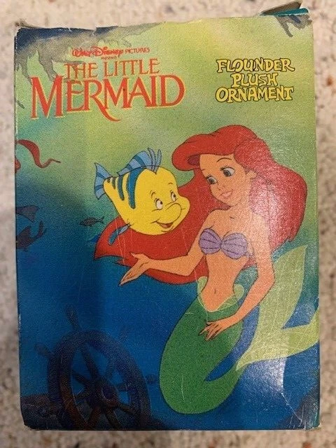 MCDONALD'S WALT DISNEY Company The Little Mermaid Flounder Plush ...