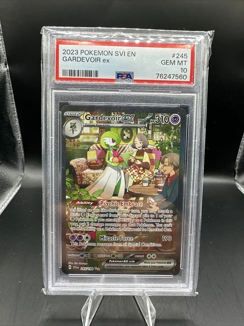 2023 POKEMON SVI En-Écarlet & Violet Gardevoir Ex 245 PSA 10 GEMME ...