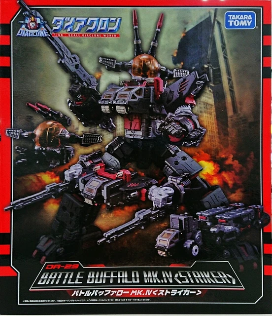 FIGURE ROBOT MECHA Takara Tomy Diaclone Da-29 Battle Buffalo Mk.Iv Striker A As EUR 413,54 ...