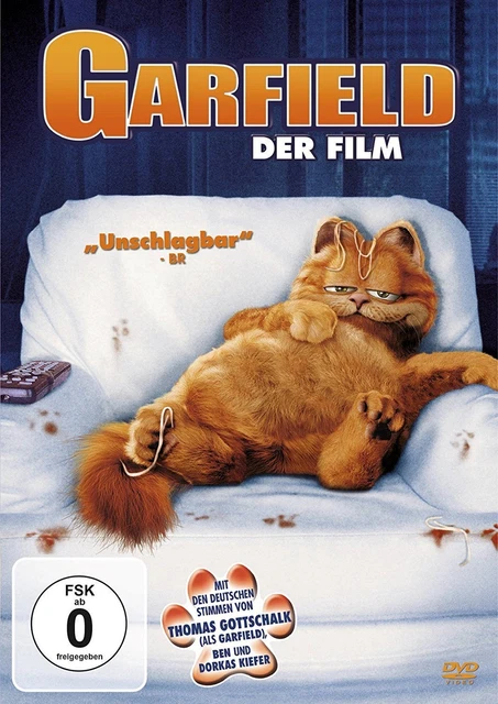 GARFIELD - DER Film - DVD Animationsfilm Komödie FSK 0 EUR 2,66 ...