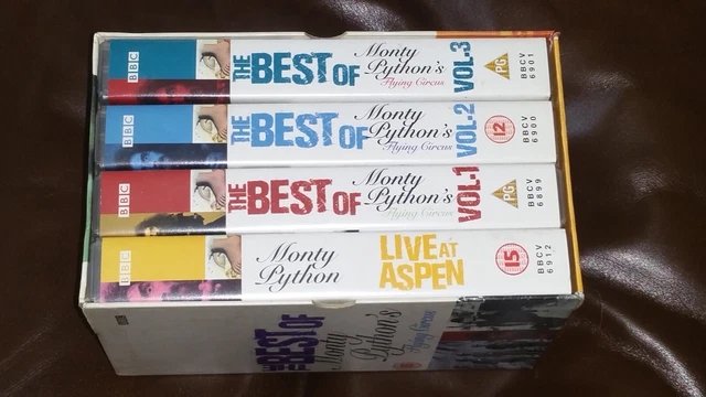 MONTY PYTHON VHS Box Set, Best of & Live at Aspen £15.00 - PicClick UK