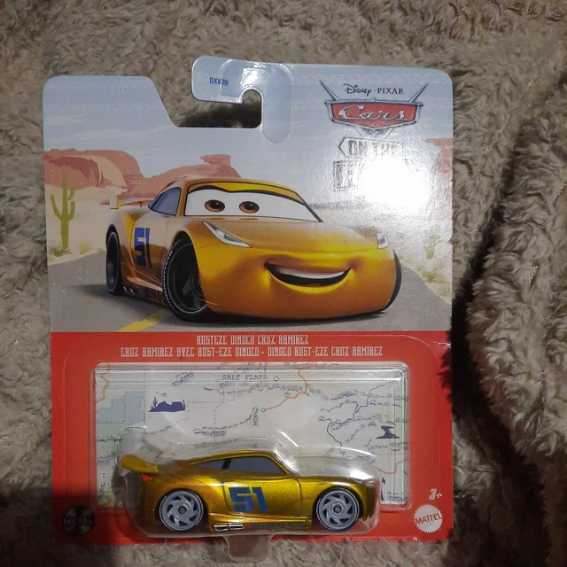 DISNEY PIXAR CARS Diecast - Rusteze Dinoco Cruz Ramirez Official Mattel ...