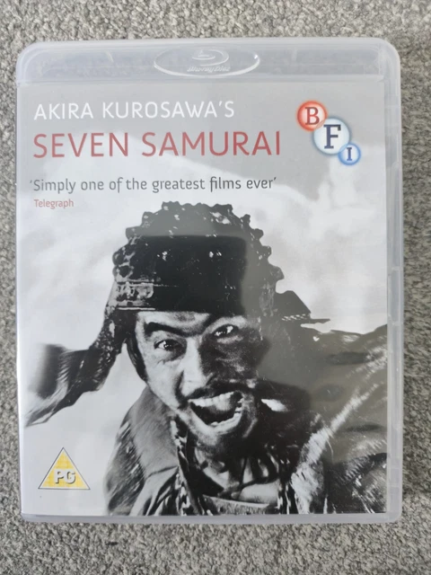SEVEN SAMURAI BLU-RAY Akira Kurosawa BFI £1.75 - PicClick UK