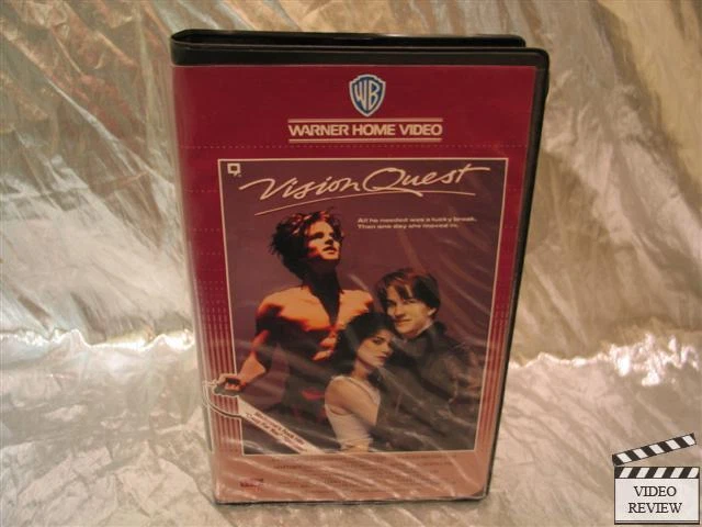 VISION QUEST VHS Matthew Modine Linda Fiorentino Large Case Warner Home ...