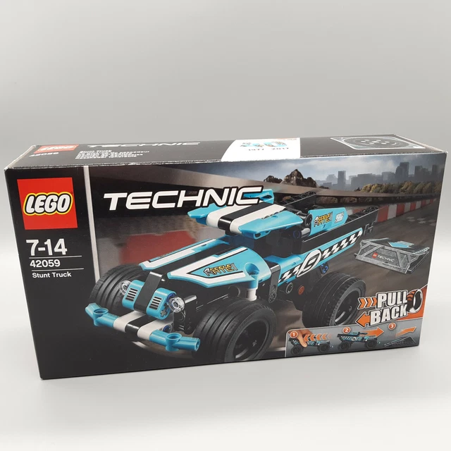 LEGO TECHNIC 42059 - rampa acrobatica - modello combinato acrobazia ...