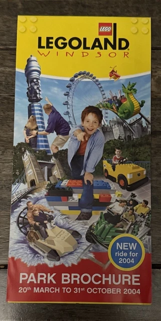 LEGOLAND WINDSOR 2004 Park Map £6.00 - PicClick UK