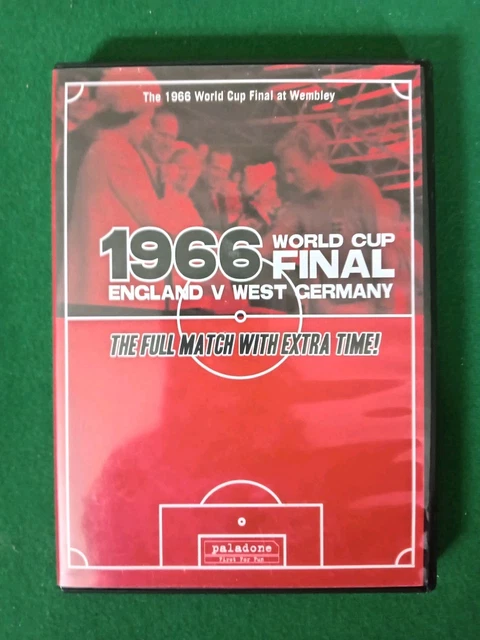 1966 FIFA WORLD Cup Final DVD - England v West Germany - Full Match ...