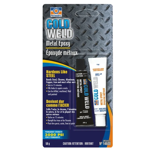 COLD WELD STEEL Reinforced Epoxy Compound - 2 x 28 g $27.84 - PicClick CA