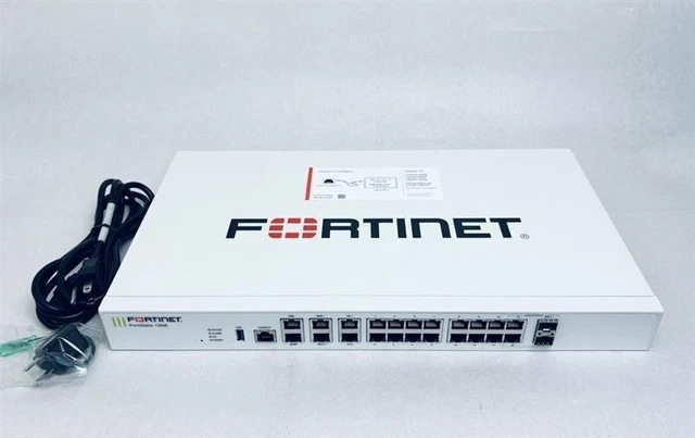 FORTINET FORTIGATE FG-100E Firewall License Expired Initialized Used ...
