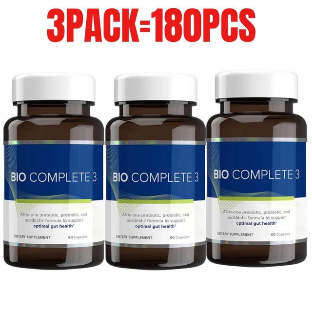GUNDRY MD BIO COMPLETE 3 180Count (3Pack)~） £14.75 - PicClick UK