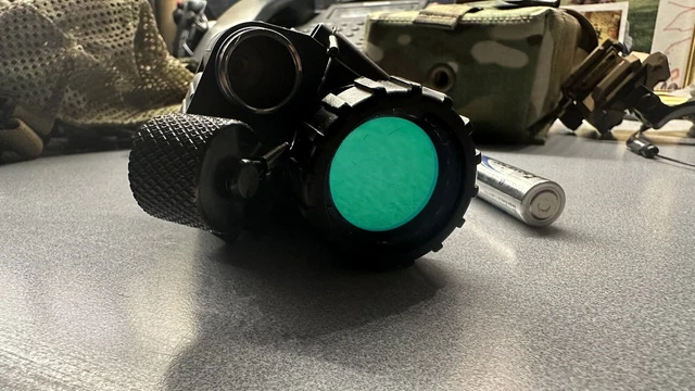 PVS-14 GEN 3 Monocular Night Vision & IR w/ Adjustable Head Mount, Sac ...