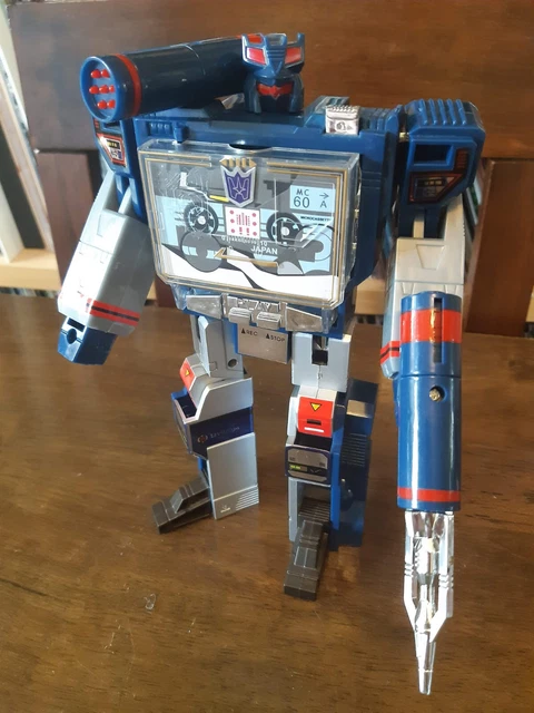 TRANSFORMERS KO G1 SOUNDWAVE Oversized RAVAGE LASERBEAK CASSETTEBOT ...