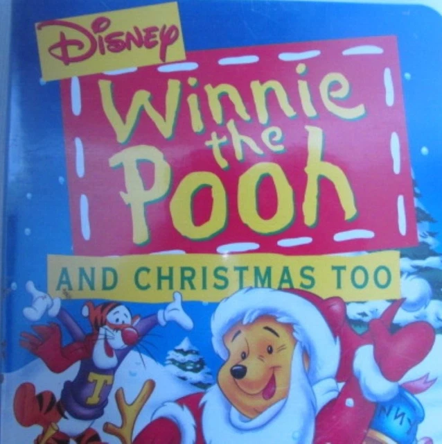 DISNEY WINNIE THE Pooh and Christmas Too VHS Video Tape £6.15 - PicClick UK
