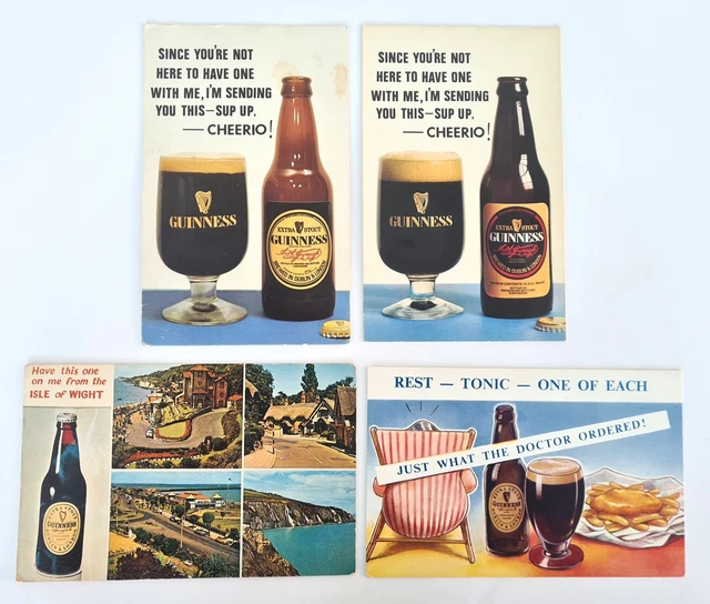 GUINNESS POSTCARD COLLECTION #6 £8.59 - PicClick UK