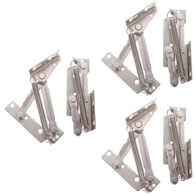 3 PAIRS LIFT And Up Hinge Spring Loaded Hinge Lid Support Support ...