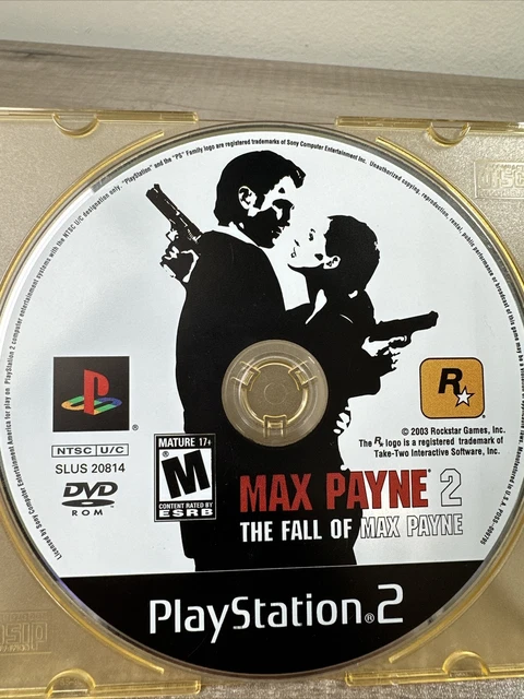 MAX PAYNE 2: The Fall of Max Payne (Sony PlayStation 2 PS2) *DISQUE ...