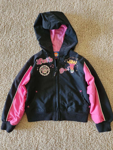 NICK JR. NICKELODEON Dora the Explorer Denim Jacket Girls Size 5 £9.40 ...