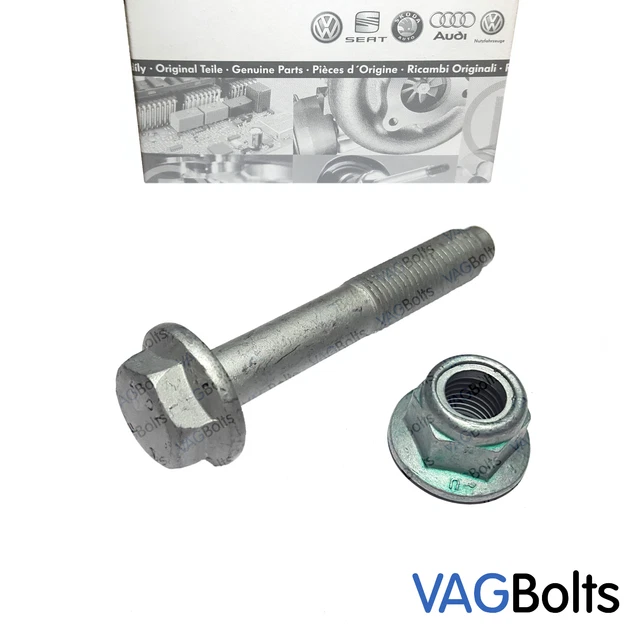 2 X VW Golf Mk4 Front Suspension Strut Hub Pinch Bolt Nut Beetle Audi ...