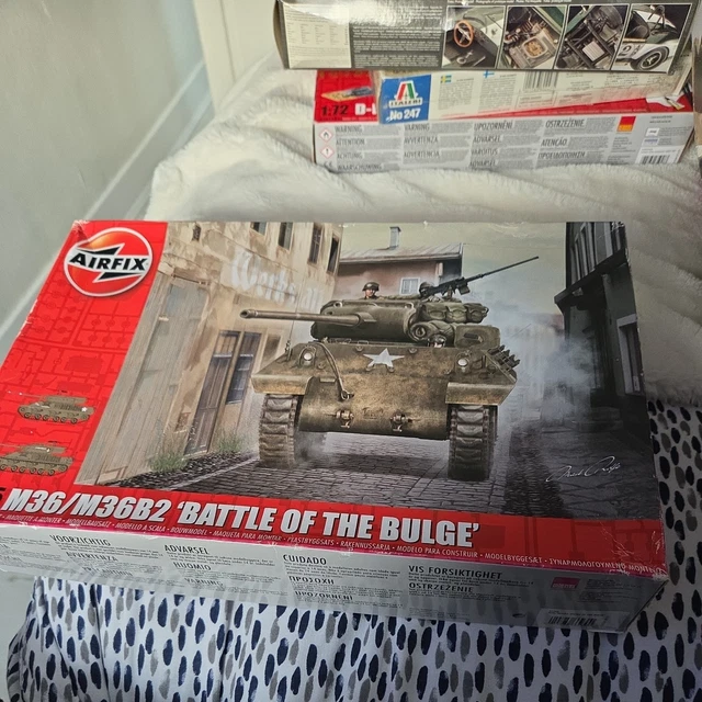 AIRFIX A1366 1:35TH scale Jackson M36 /M36B2 Tank destroyer Battle of ...