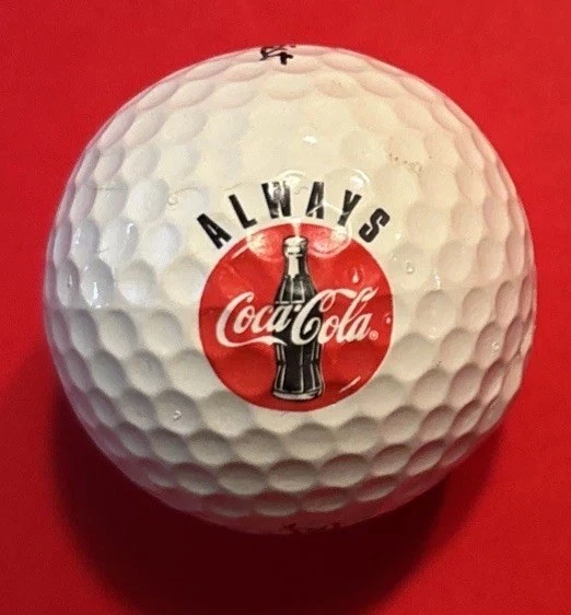 ALWAYS COCA-COLA GOLF Ball Vintage 1990’s 90’s COKE Soda Titlelist 1 ...