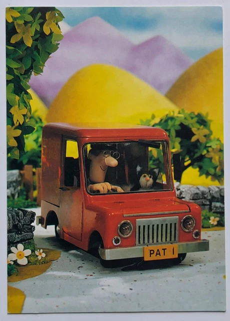 POSTMAN PAT AND His Van Postcard £2.80 - PicClick UK